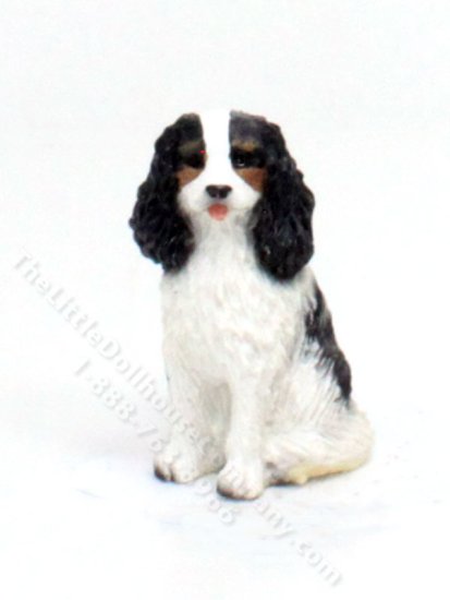 Miniature Cavalier King Charles Spaniel for Dollhouses [CCO DTN80B ...