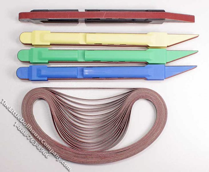 Finishing Sanding Stick Kit with Spare Sanding Belts [TLDC 1141] | The ...
