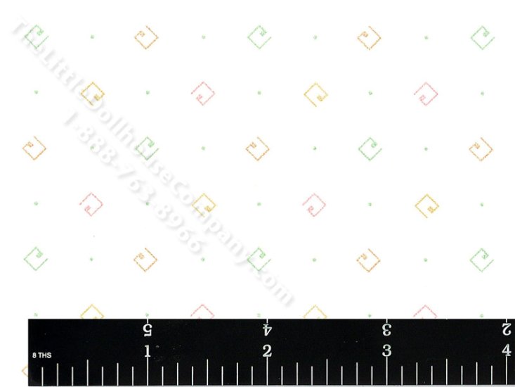 Square Spiral Miniature Wallpaper for Dollhouses [TLDC WAL0054] | The ...