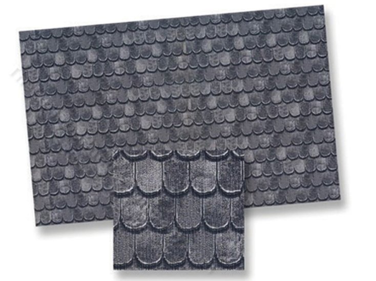 Dollhouse Scale Model Half Scale Slate Roof Paper [AZT WM24981] | The ...