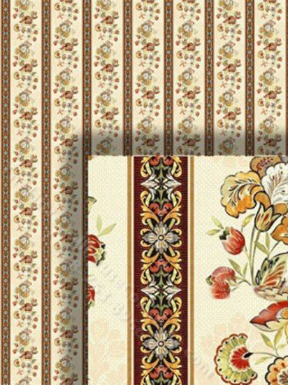 Dollhouse Scale Model Wallpaper [WM35579] | The Little Dollhouse Company