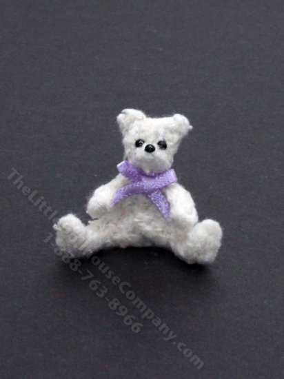 Miniature White Bear by Trace Goldfarb [TGF 010] | The Little Dollhouse ...