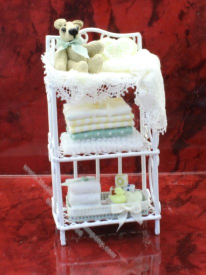 Yellow & White wire Teddy Bear Shelf by Janet [DBJ 302 17] | The Little ...