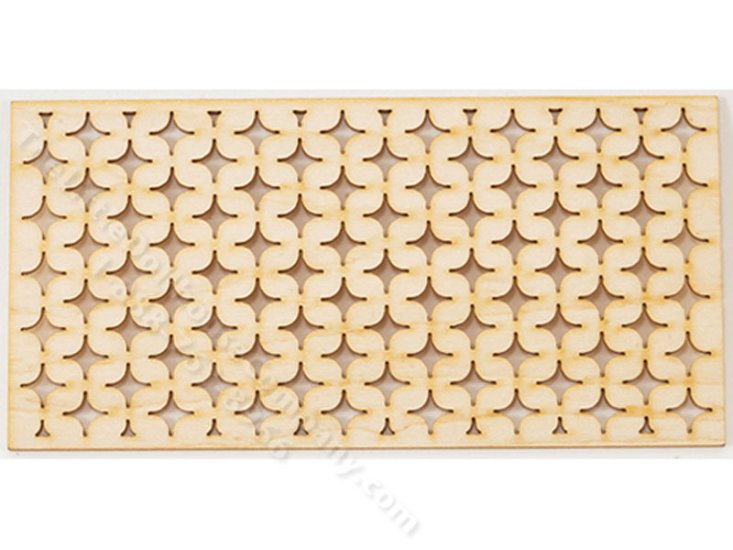 Miniature Star Pattern Window Lattice for Dollhouses [HH AS2212] | The ...