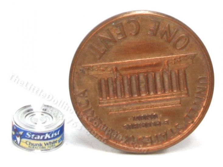 Miniature Canned Tuna [CIM G141] | The Little Dollhouse Company