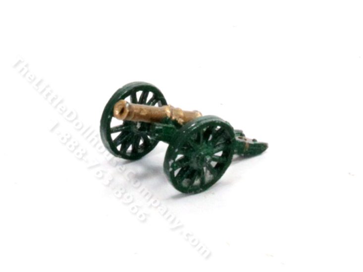 Miniature Metal Cannon for Dollhouses [MJD 2330] | The Little Dollhouse ...