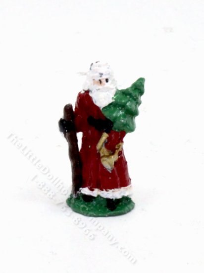 Miniature Father Christmas Figurine [TJM STANDING SANTA] | The Little ...