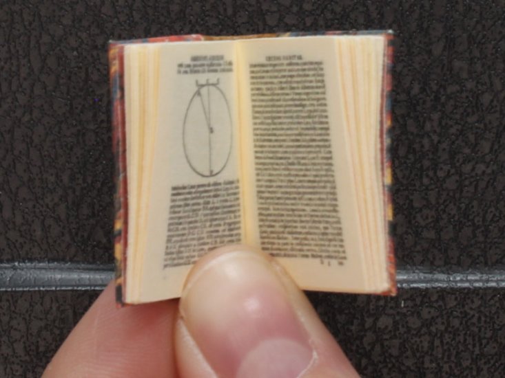 Miniature Book: 'Siderius Nuncius' [EDL AMS109 1F] | The Little ...
