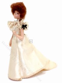 Vintage Victorian Woman Doll by Delores Coles [MIC 059] | The Little ...