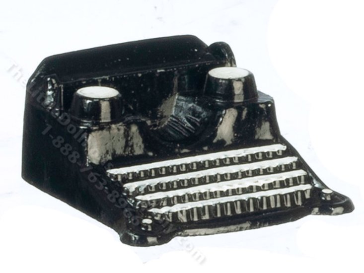 Miniature Typewriter for Dollhouses [AZT B0164] | The Little Dollhouse ...