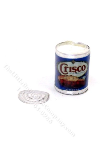 Miniature Open Can of Crisco Shortening [MJD 3314] | The Little ...