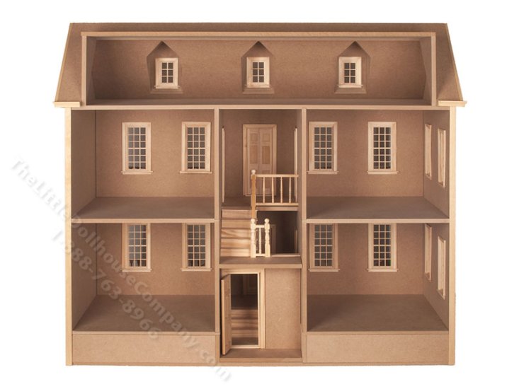 The Charleston Dollhouse Kit [HWK 41049] | The Little Dollhouse Company