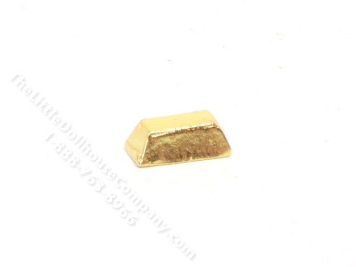 Miniature Gold Bar for Dollhouses [ACH 657] | The Little Dollhouse Company