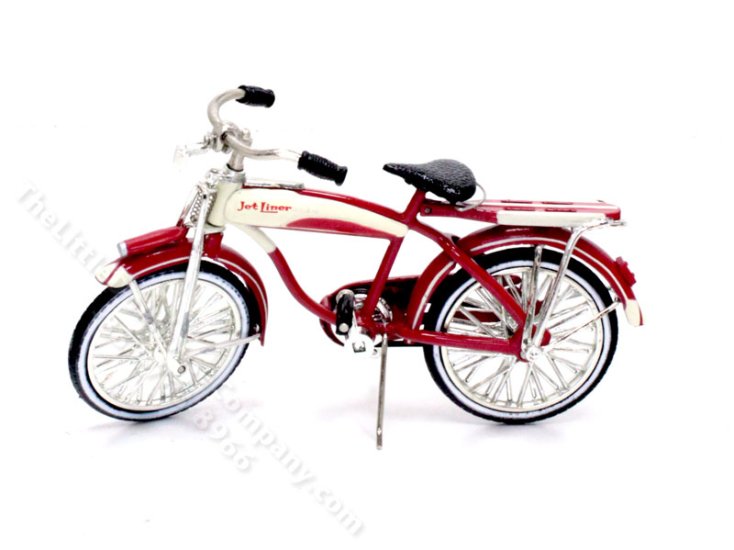 Miniature Red Jet Liner Bicycle for Dollhouses [MJD 2514] | The Little ...