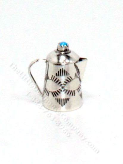 Handmade Miniature Sterling Silver Coffe Pot [MJD 1679] | The Little ...