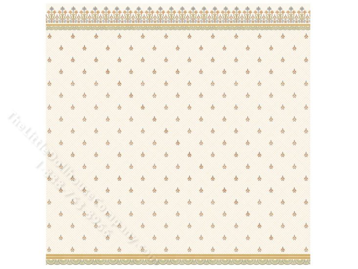 Dollhouse Scale Model Wallpaper [WM34455W] | The Little Dollhouse Company