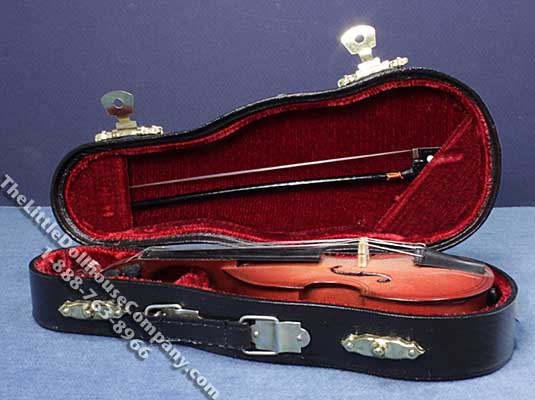 Miniature Double Bass in Case for Dollhouses [VEM WF046L/VMM502] | The ...