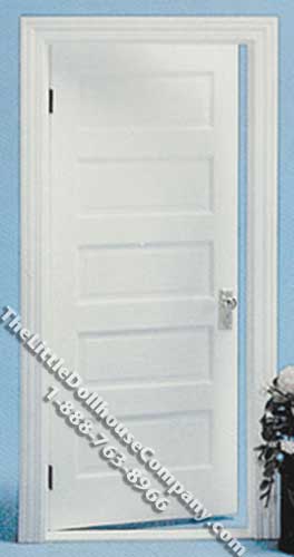 Dollhouse Scale Model 5 Panel Door Kit [HH CB2525] | The Little ...