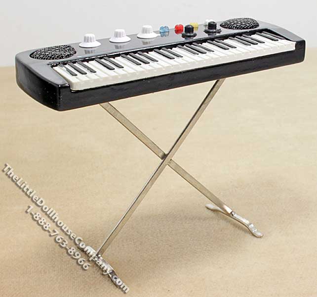 Dollhouse Scale Model 48 Key Synthesizer [VEM MUS004] | The Little ...
