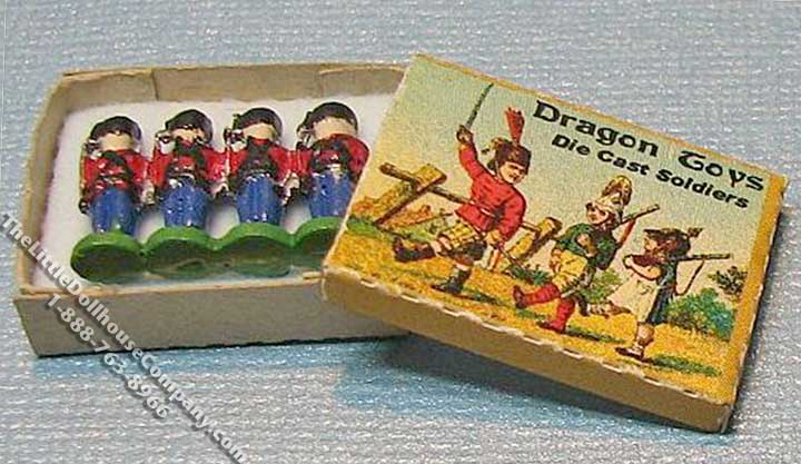 Miniature Toy Soldiers Kit for Dollhouses [DRF TY115] | The Little ...