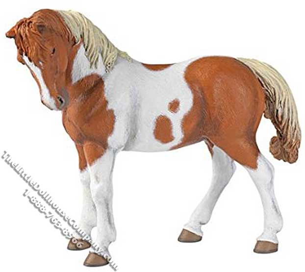 Miniature Pinto Mare for Dollhouses [PAP 51094] | The Little Dollhouse ...