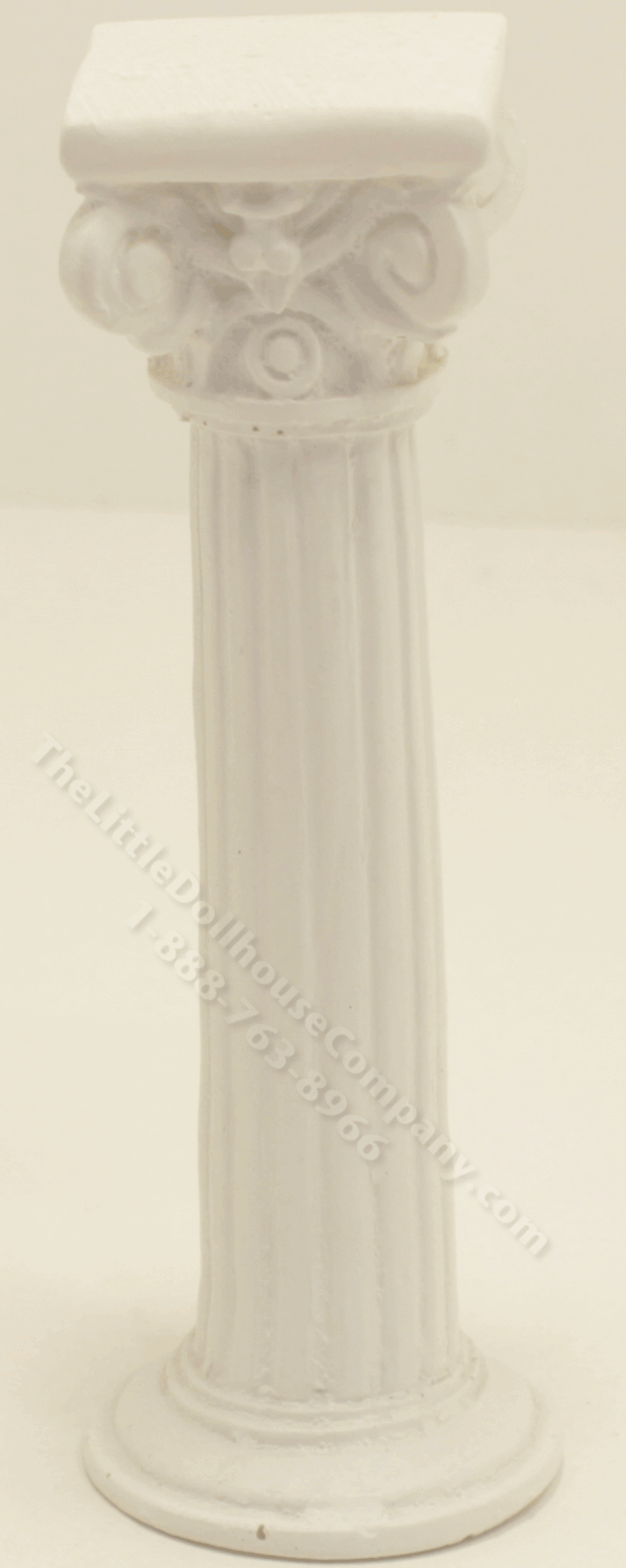 Miniature White Neoclassical Column [ACH 220] | The Little Dollhouse ...