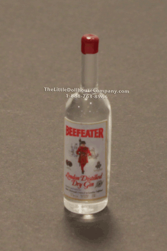 Miniature Glass Bottle Beefeater Gin [LIQ Spirit BeefeaterGin] | The ...