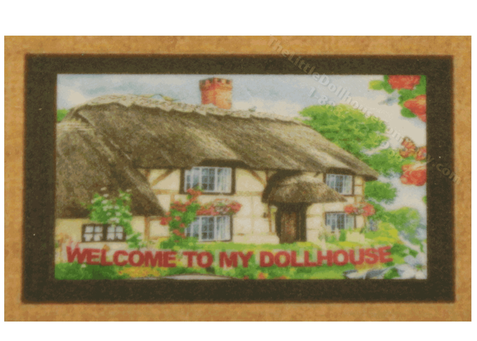 Miniature Country House Welcome Mat for Dollhouses [DBJ WC1] | The ...