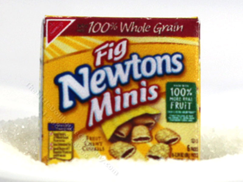 Miniature Fig Newtons Box [CIM G033] | The Little Dollhouse Company