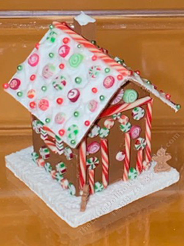 Miniature Handmade Gingerbread House [FAY 029] | The Little Dollhouse ...