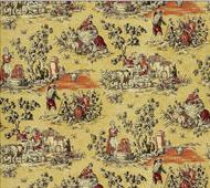 French Countryside Toile Wallpaper [IBM 00179FCT WAL0179] | The Little ...