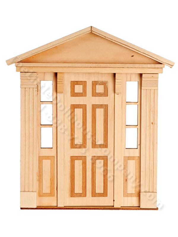 Dollhouse 6 Raised Panel Sidelight Federal Door [ALS 2309SL3FED] | The ...