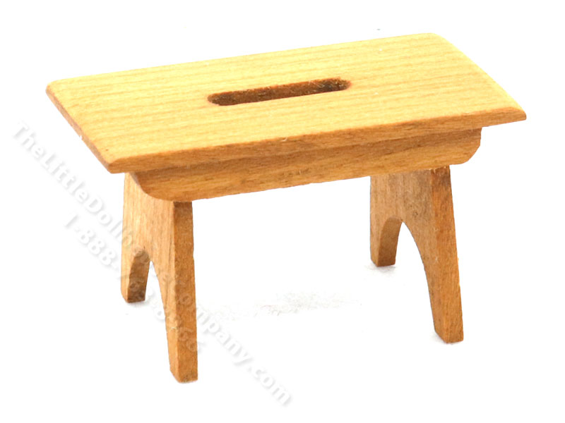 Miniature Step Stool [BSM 30162] | The Little Dollhouse Company