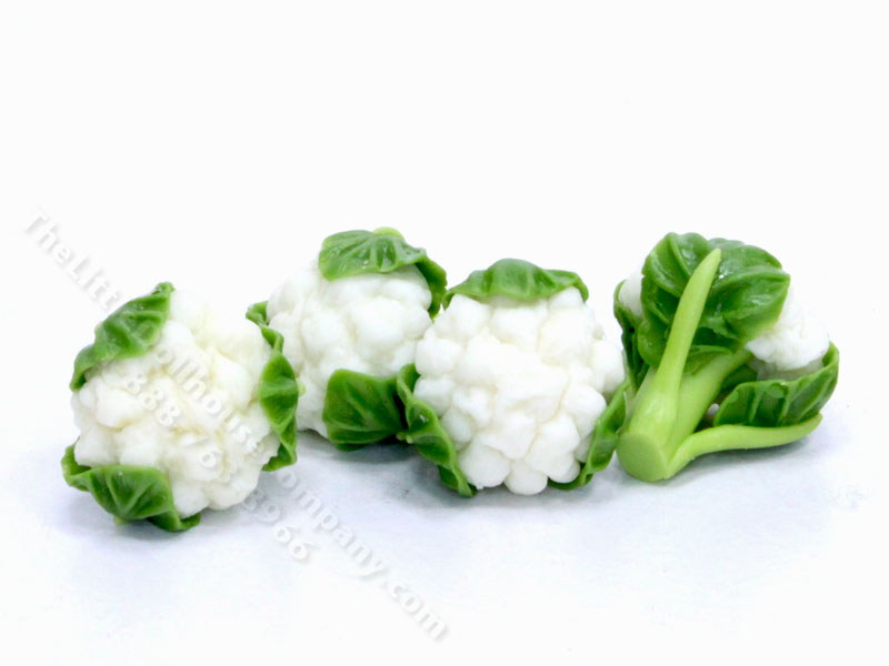 Dollhouse Miniature Cauliflower [MJD 306 ACH F306] | The Little ...