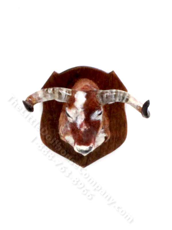 Miniature Handmade Ox Head for Dollhouses [MJD 1564] | The Little ...