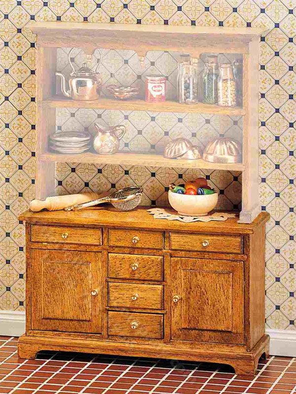 Miniature Kitchen Counter Kit [MMM 40073] | The Little Dollhouse Company