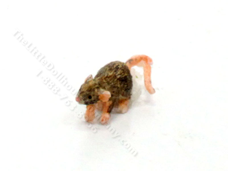 Miniature Rat for Dollhouses [MJD 2001] | The Little Dollhouse Company