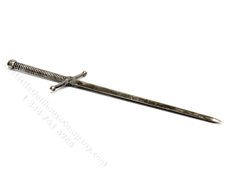 Miniature Long Sword for Dollhouses [MJD 2225] | The Little Dollhouse ...