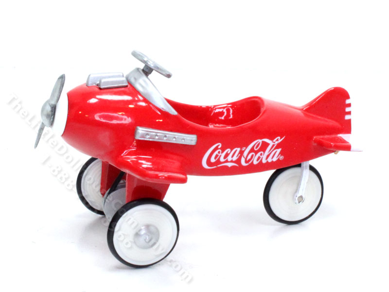 Miniature Coca Cola Peddle Plane for Dollhouses [MJD 2570] | The Little ...