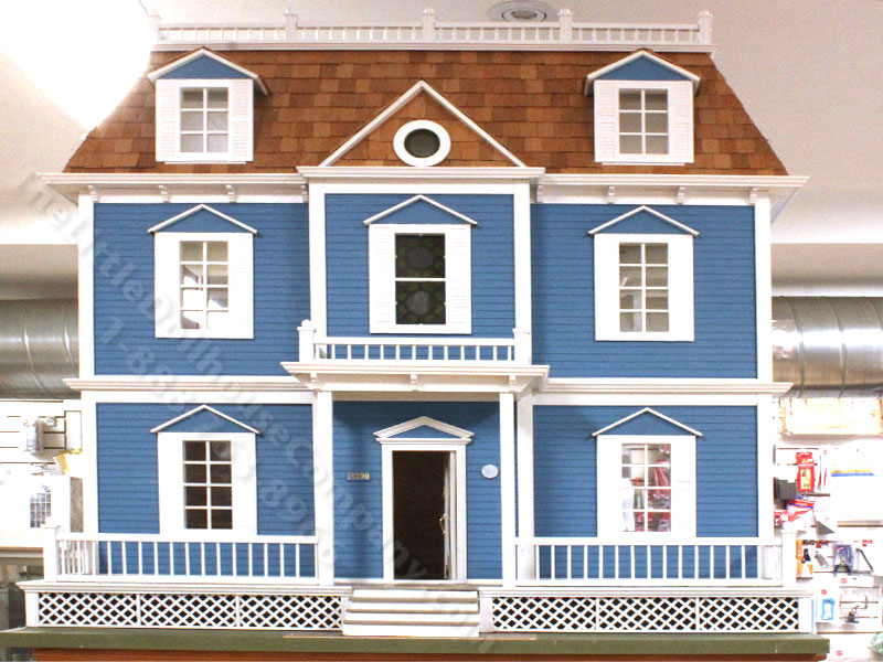 Assembled Williamsburg Colonial Dollhouse [MJD DH020] | The Little ...
