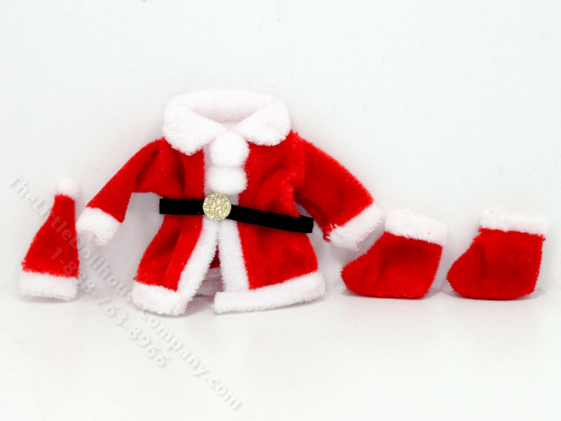 Miniature Santa Suit For Dollhouses [TLDC 0108] | The Little Dollhouse ...