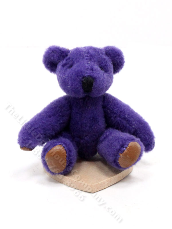 Miniature Purple Bear by Boyds Bears [MJD 3995] | The Little Dollhouse ...