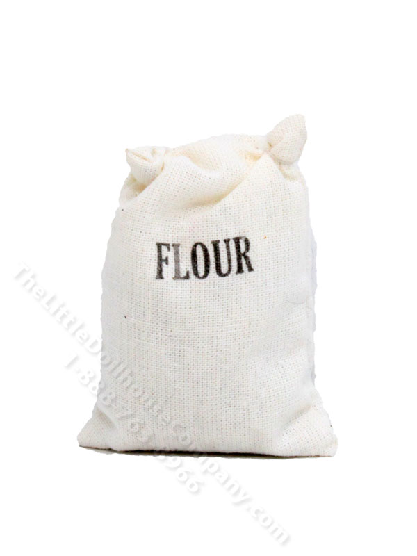 Miniature Sack of Flour for Dollhouses [SMI Flour] | The Little ...