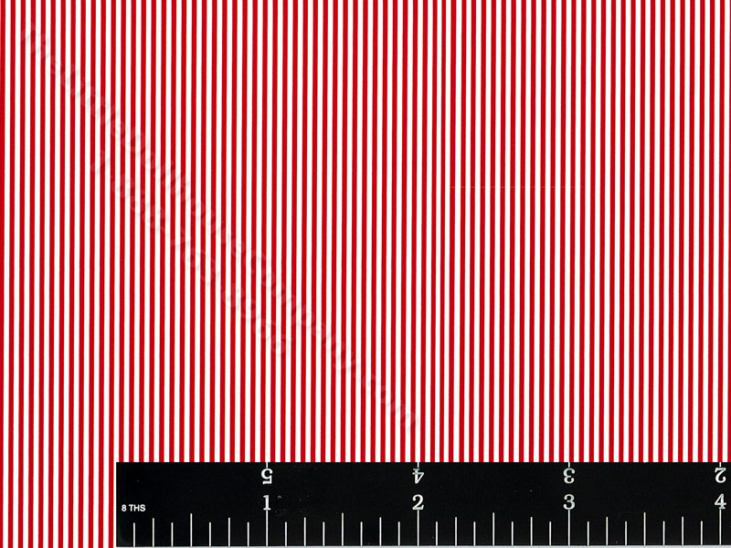 Miniature Thin Red Striped Wallpaper [IBM WAL2526] | The Little ...
