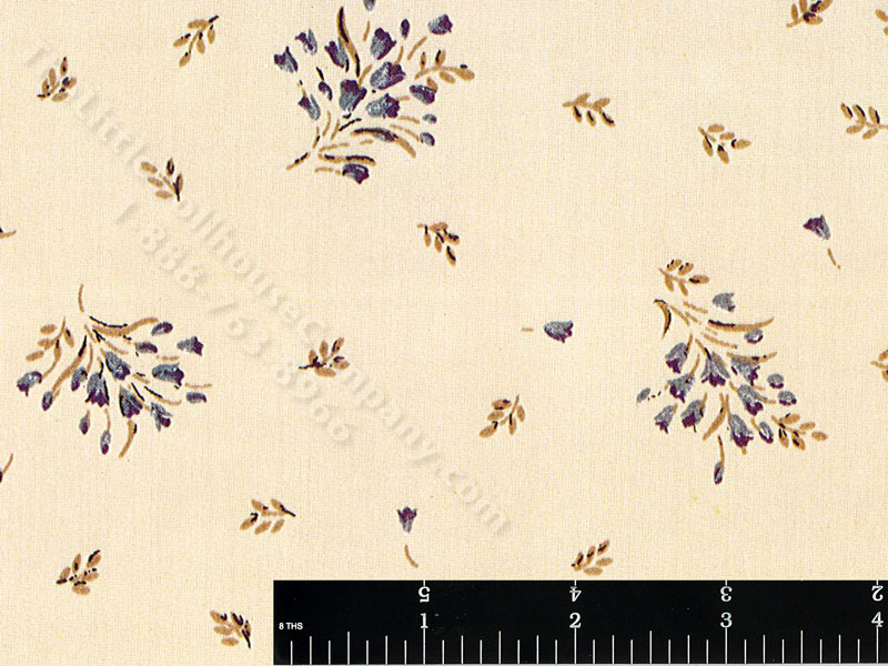 Floral Dream Miniature Wallpaper for Dollhouses [MIG 60D51] | The ...