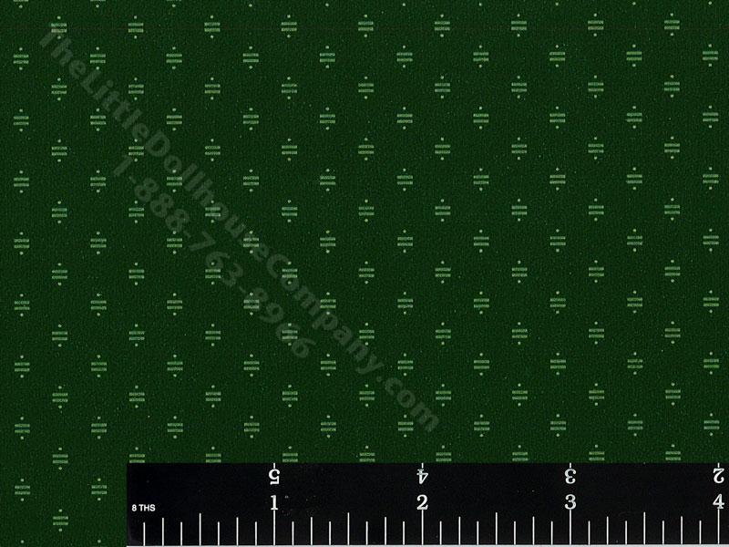 Green Diamond Miniature Wallpaper for Dollhouses [TLDC WAL0157] | The ...