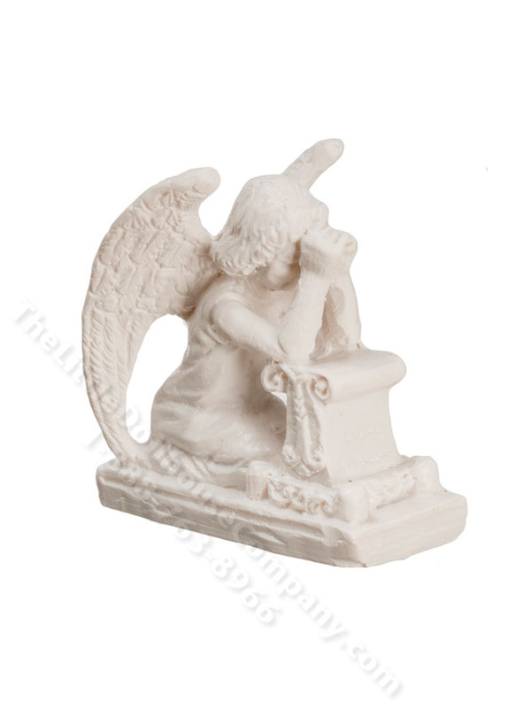 Miniature Praying Angel Statue for Dollhouses - White [AZT A4526WH ...