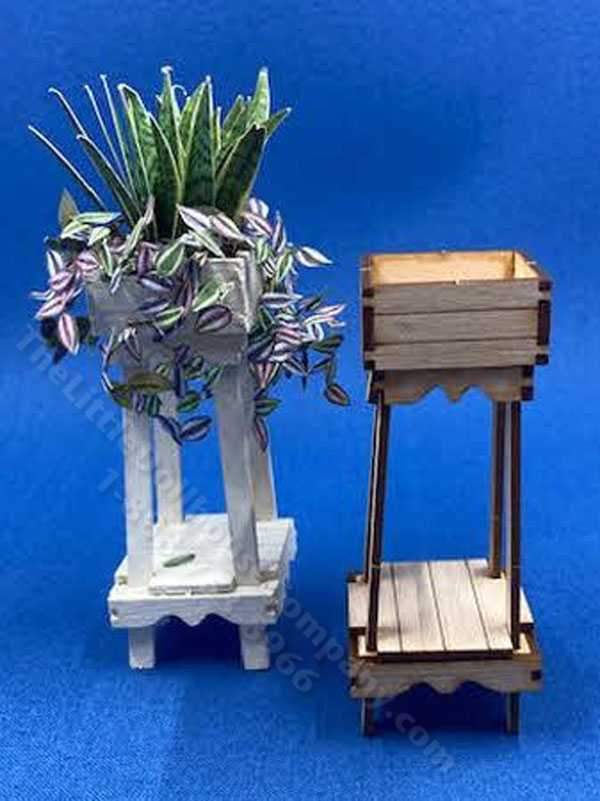 Miniature Standing Planter Box Kit for Dollhouses [DRF DF913] | The ...