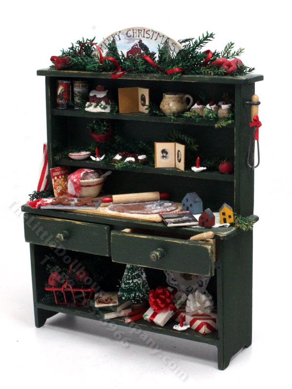 Miniature Baking Hutch by Robin Betterley for Dollhouses [MJD 4529 ...