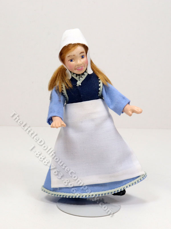 Miniature Handcrafted Milkmaid Girl Doll [MRR 0171E] | The Little ...